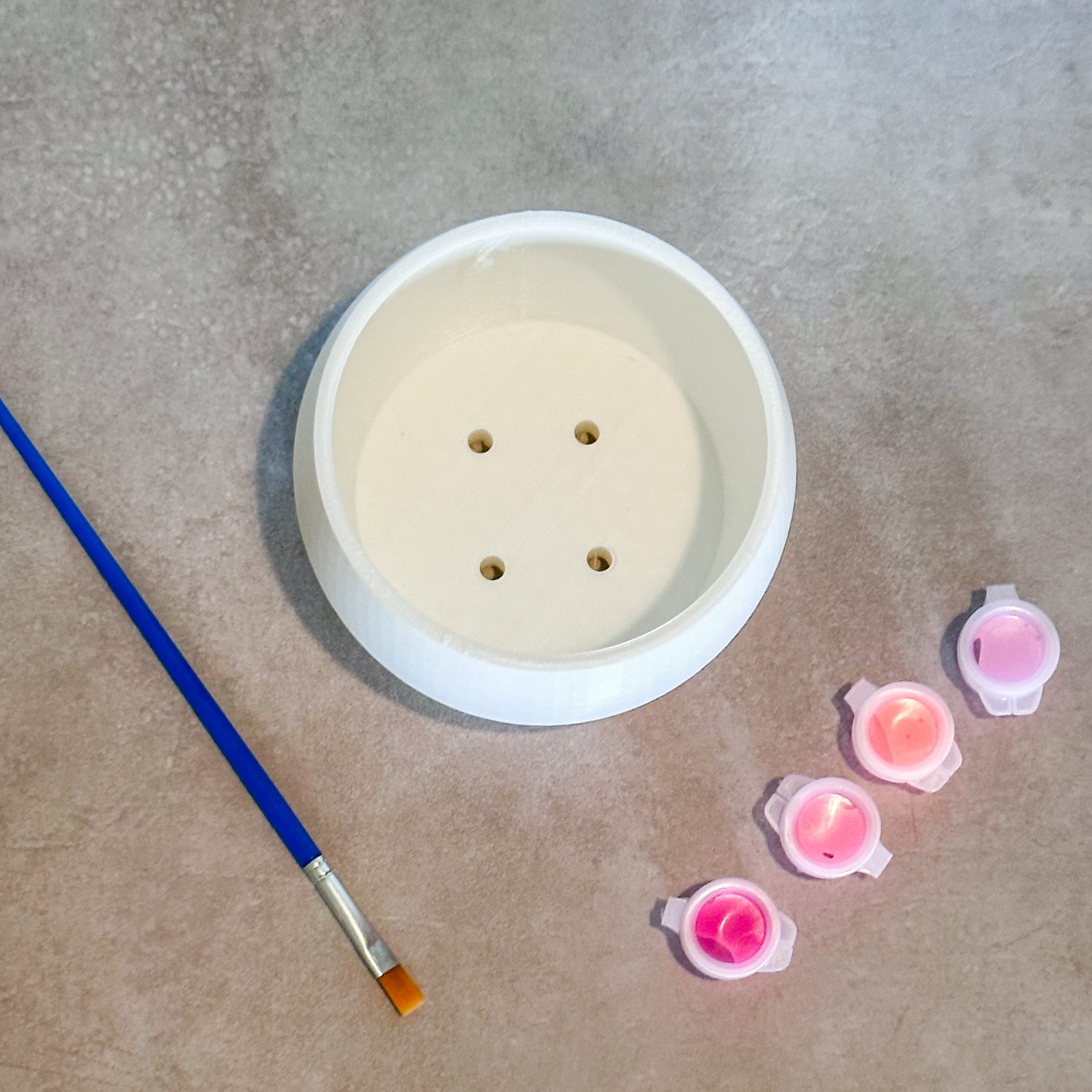 Plant Pot Painting Set, Paint Your Own Pot! Paints and Brush Included ...