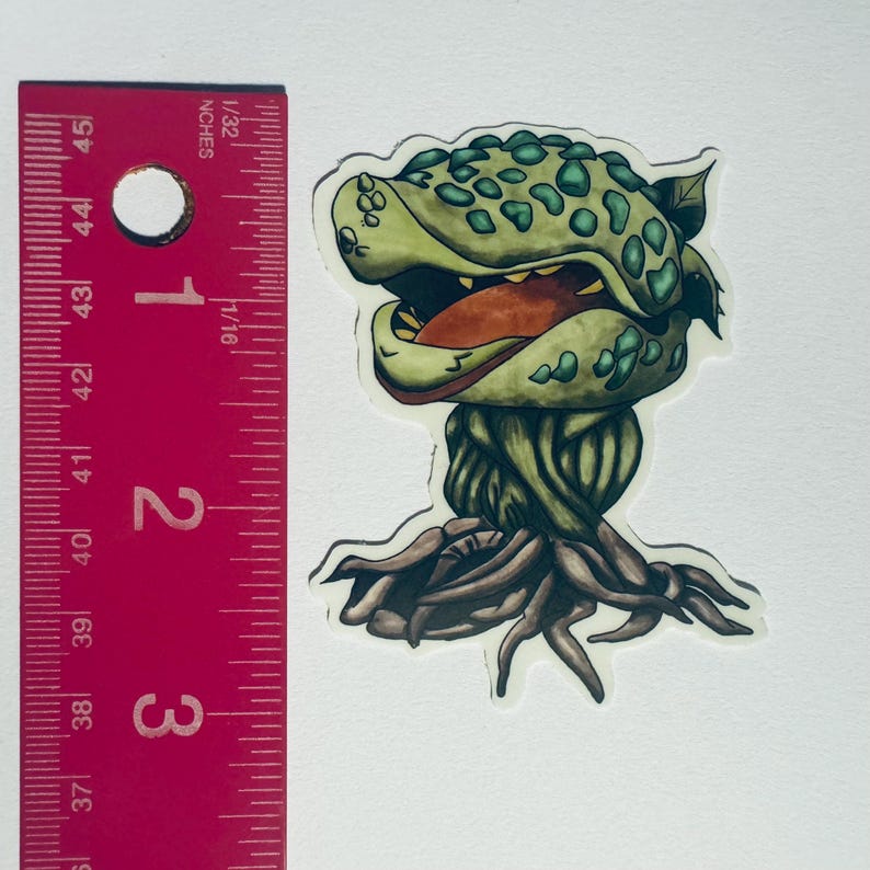 Audrey II Plant Sticker: Little Shop of Horrors, Waterproof Vinyl - Etsy