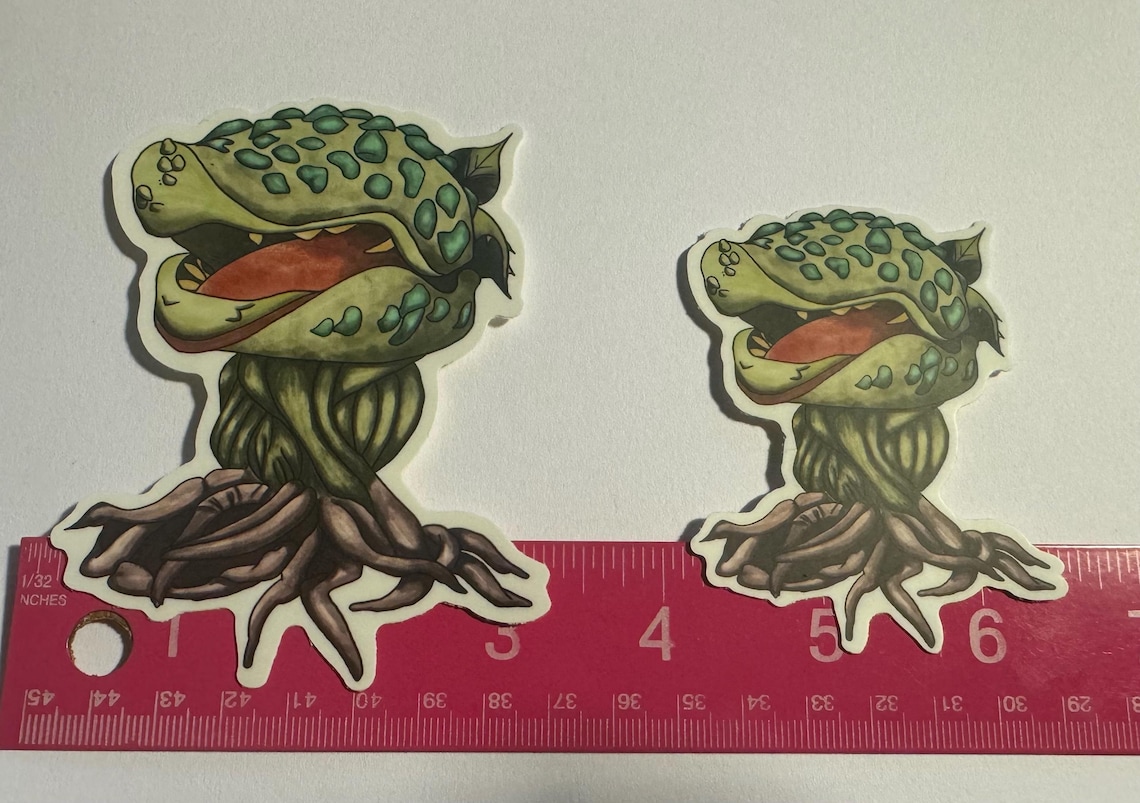 Audrey II Plant Sticker: Little Shop of Horrors, Waterproof Vinyl - Etsy