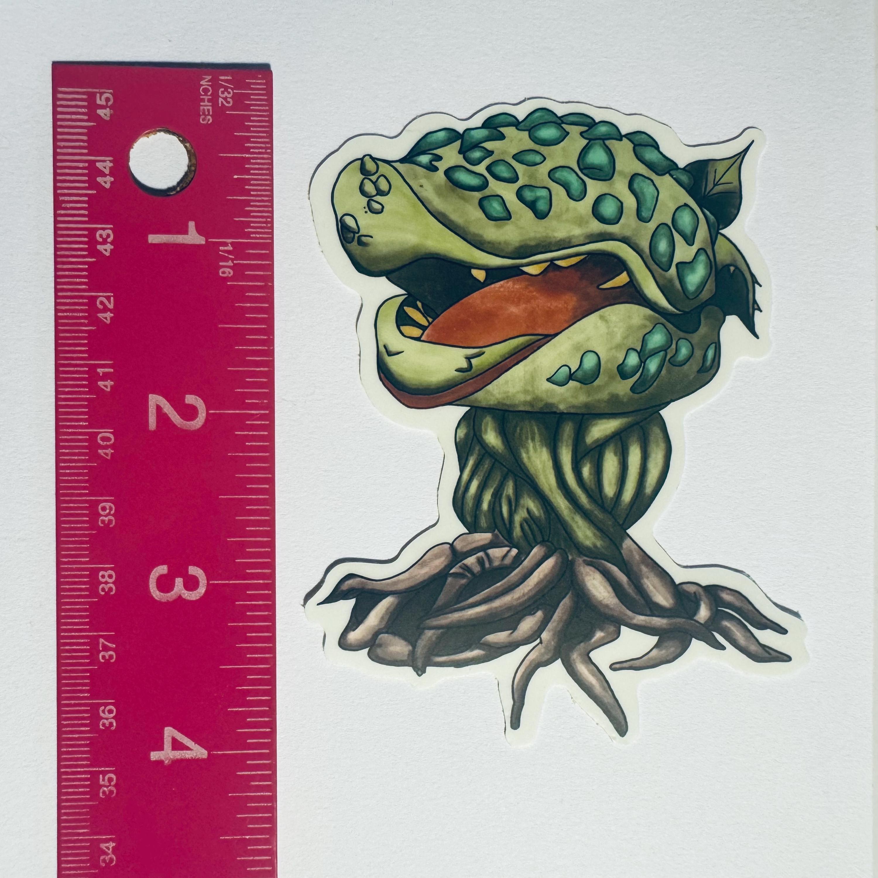 Audrey II Plant Sticker: Little Shop of Horrors, Waterproof Vinyl - Etsy