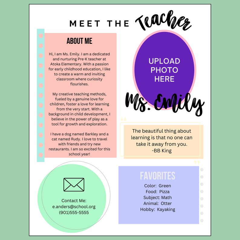 Weekly Newsletter Templates, Simple Newsletter Templates, Editable ...