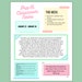Weekly Newsletter Templates, Simple Newsletter Templates, Editable ...