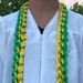 Customizable 64-inch Satin Ribbon Sash Lei for Graduation and ...