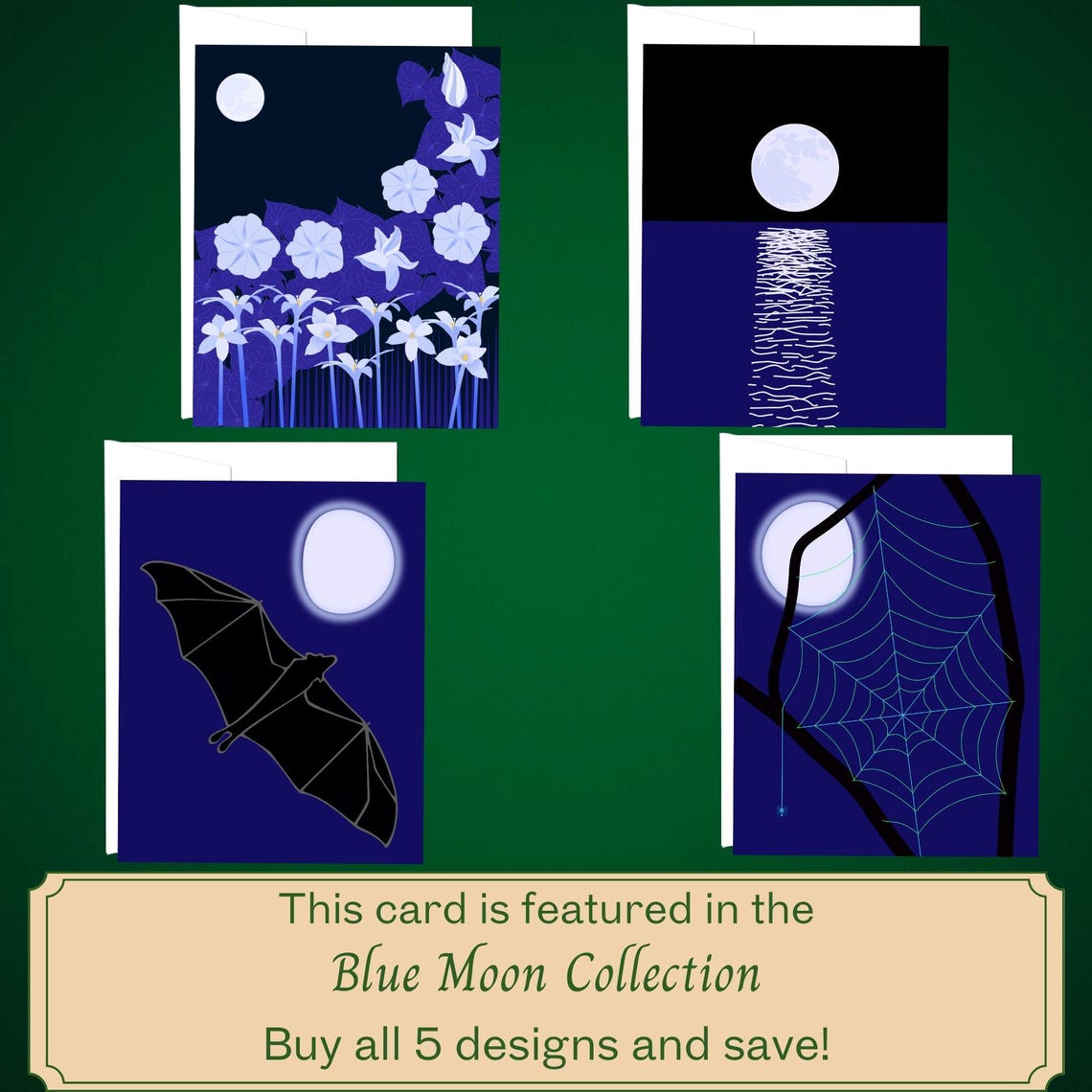 Bat Card, Printable Notecard, Downloadable Greeting Card, Witchy Card ...