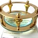 Antique Nautical Map Reading Magnifying Glass Desk Magnifier / Paper ...