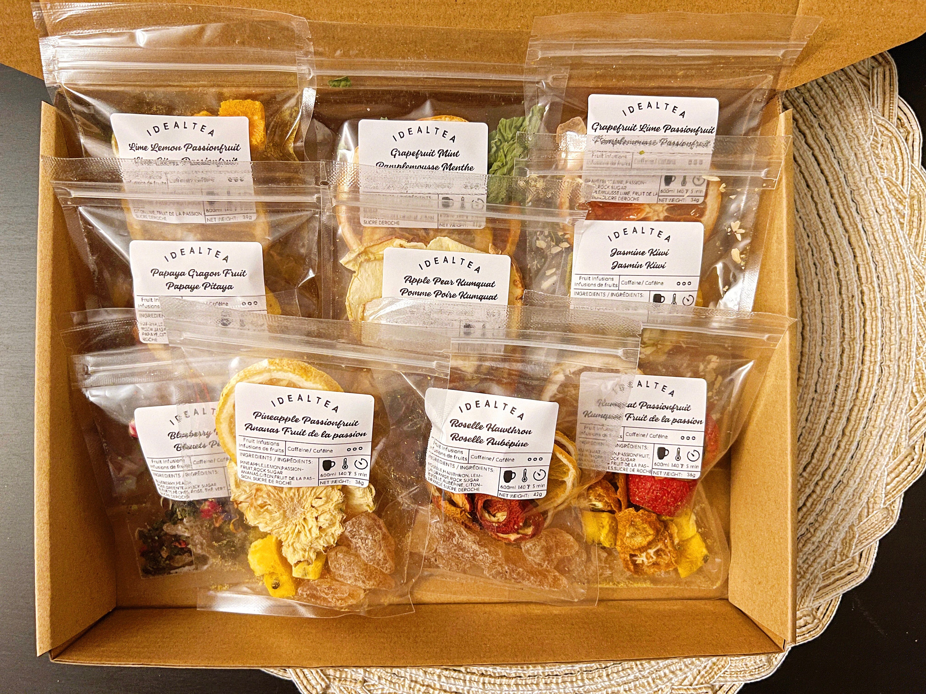 Fruit Tea Sampler: Vegan Fruit Infusions Gift Set - Etsy