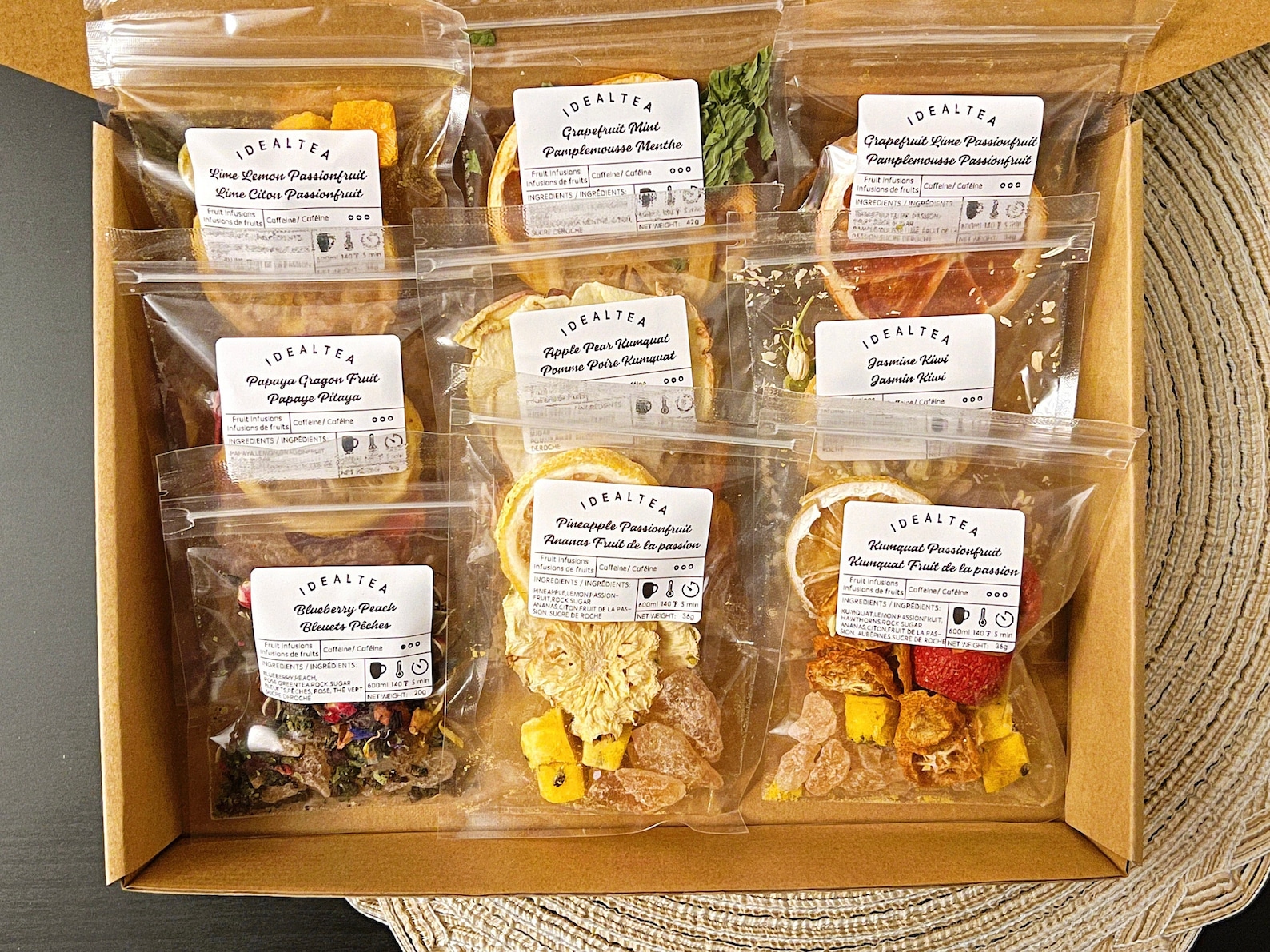 Fruit Tea Mix Fruit Selection Infusions Drink 8/10 Flavours Suitable ...