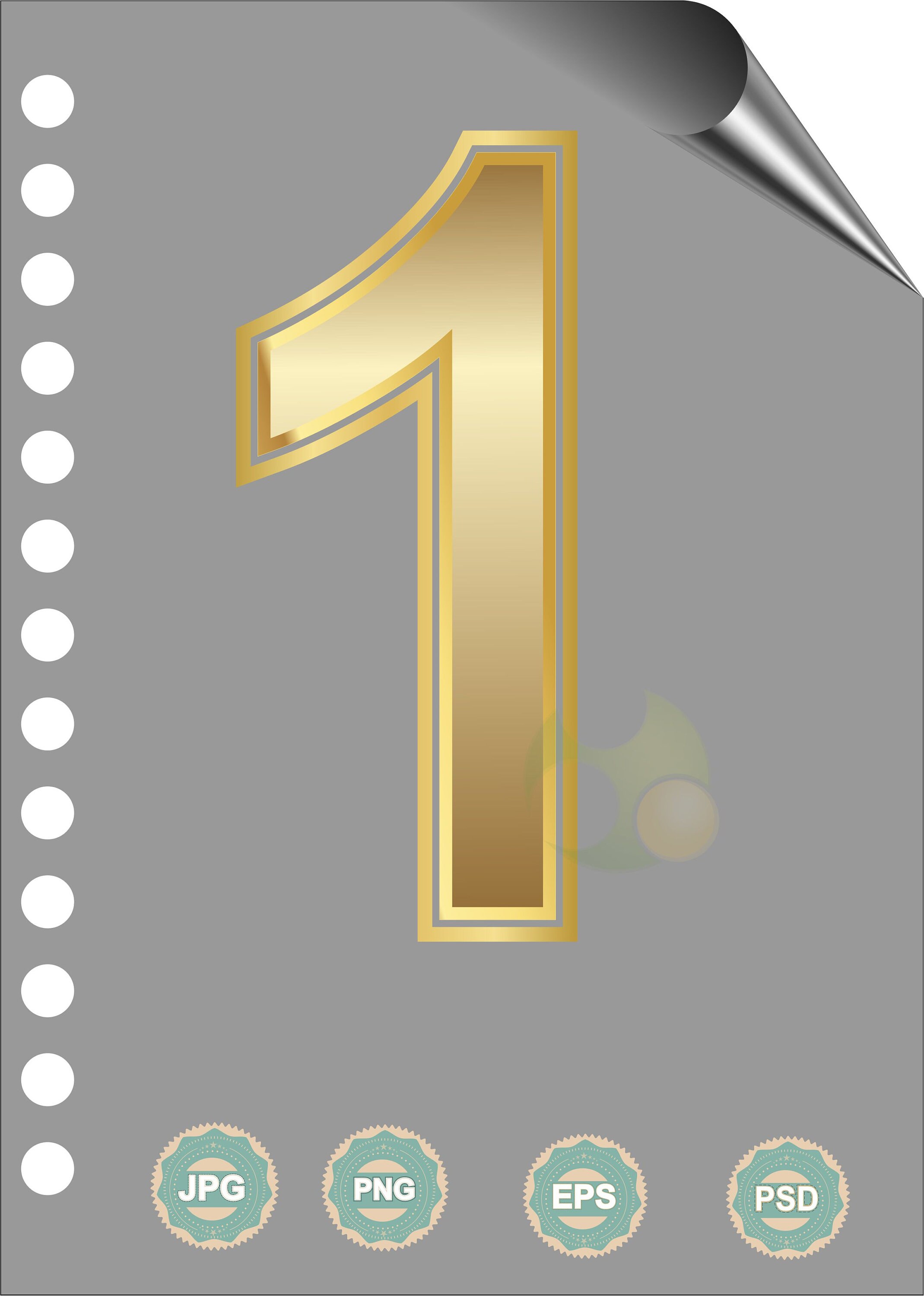 Gold Birthday Numbers,numbers for Date, Wedding Date Numbers,sports ...