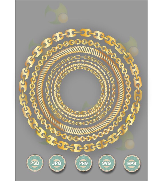 Gold Chain Psd