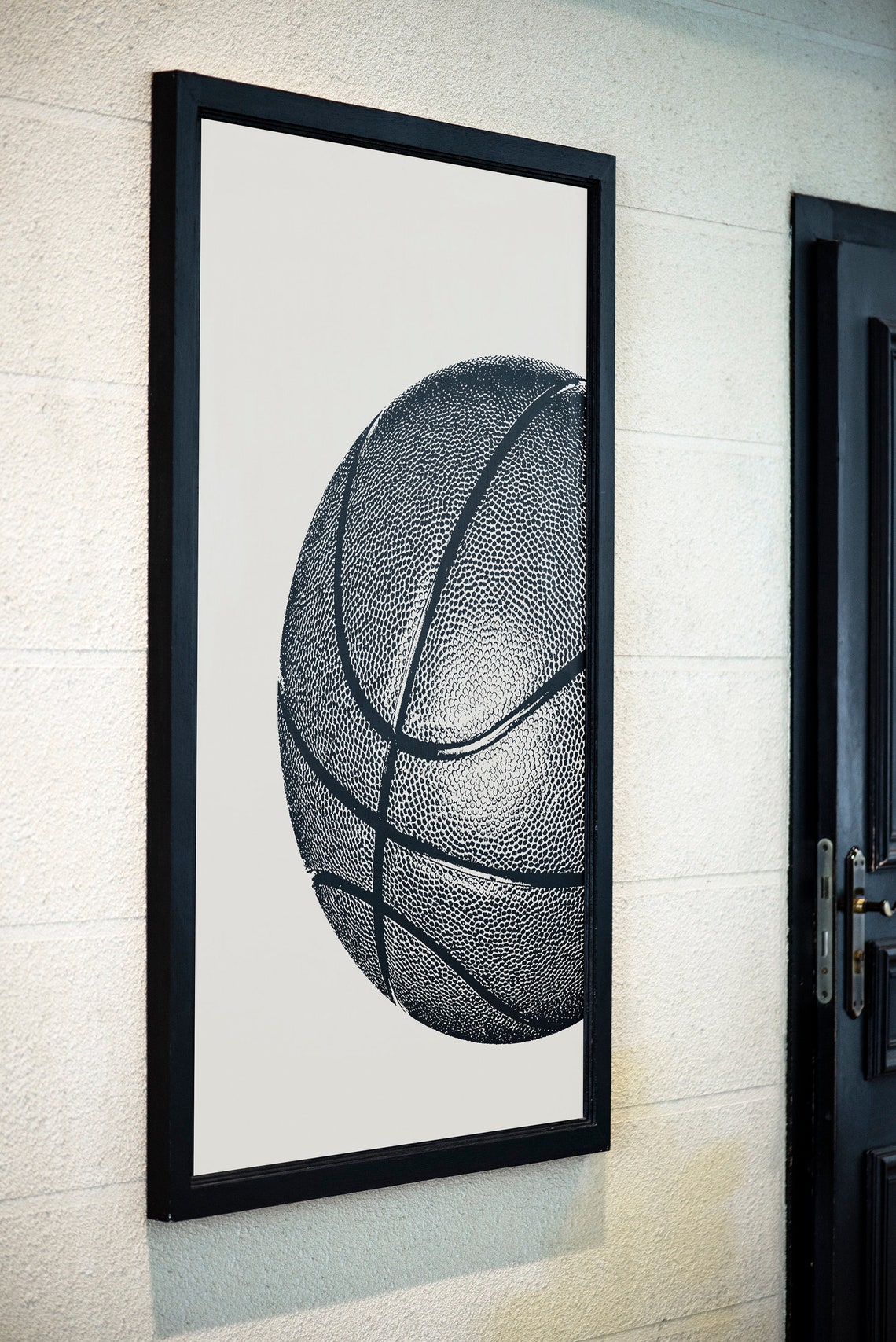 Basketball Wall Art, Sports Art, Basketball Decor, Manly Art, Man Cave ...
