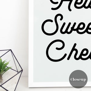 Sweet Cheeks Printable Bathroom Sign, Funny Bathroom Wall Art ...