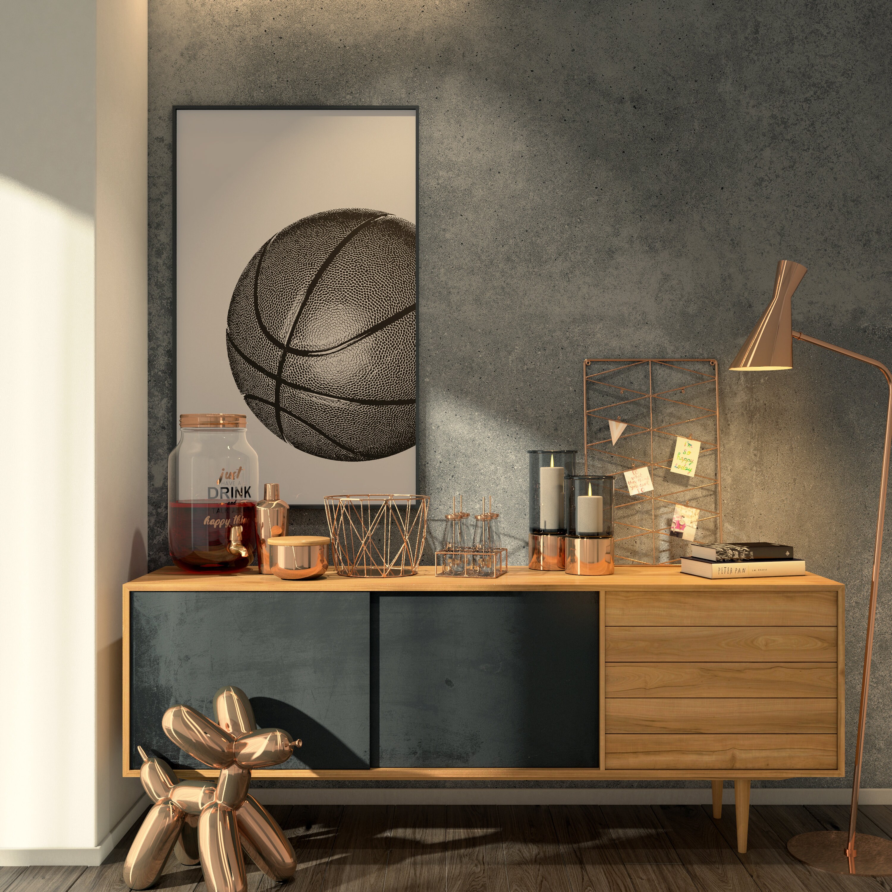 Basketball Wall Art, Sports Art, Basketball Decor, Manly Art, Man Cave ...