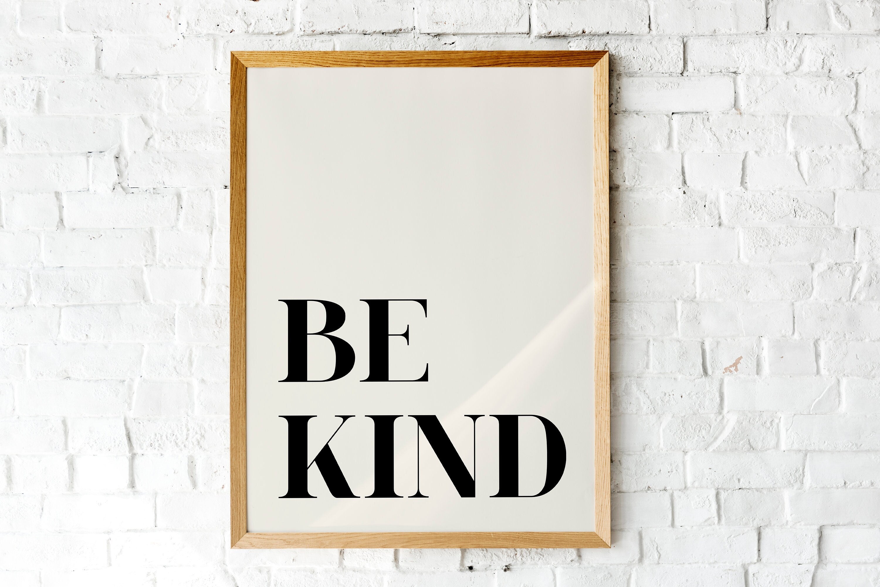 Be Kind Print, Classroom Poster, Typography Print, Kids Room Art, Dorm ...