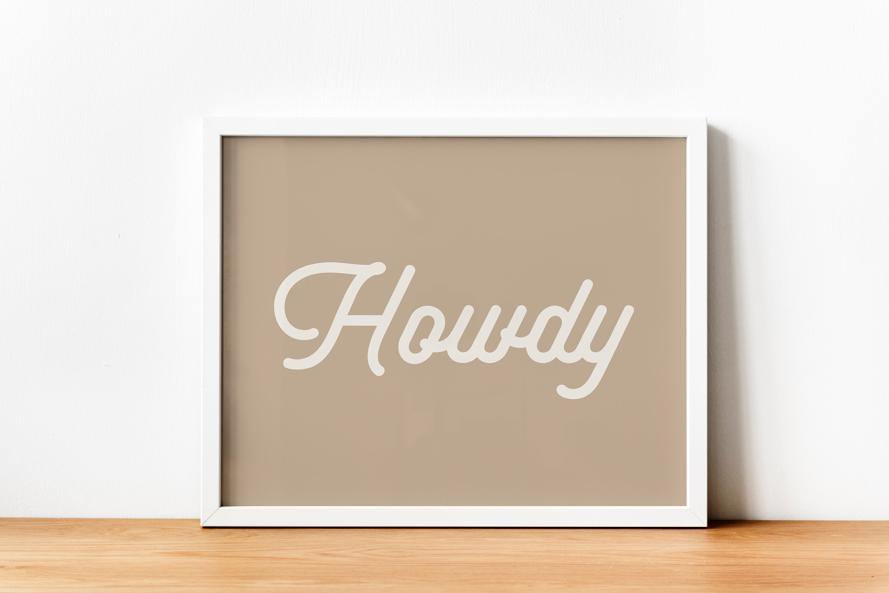 Howdy Wall Print, Western Poster, Instant Download, Western Nursery ...