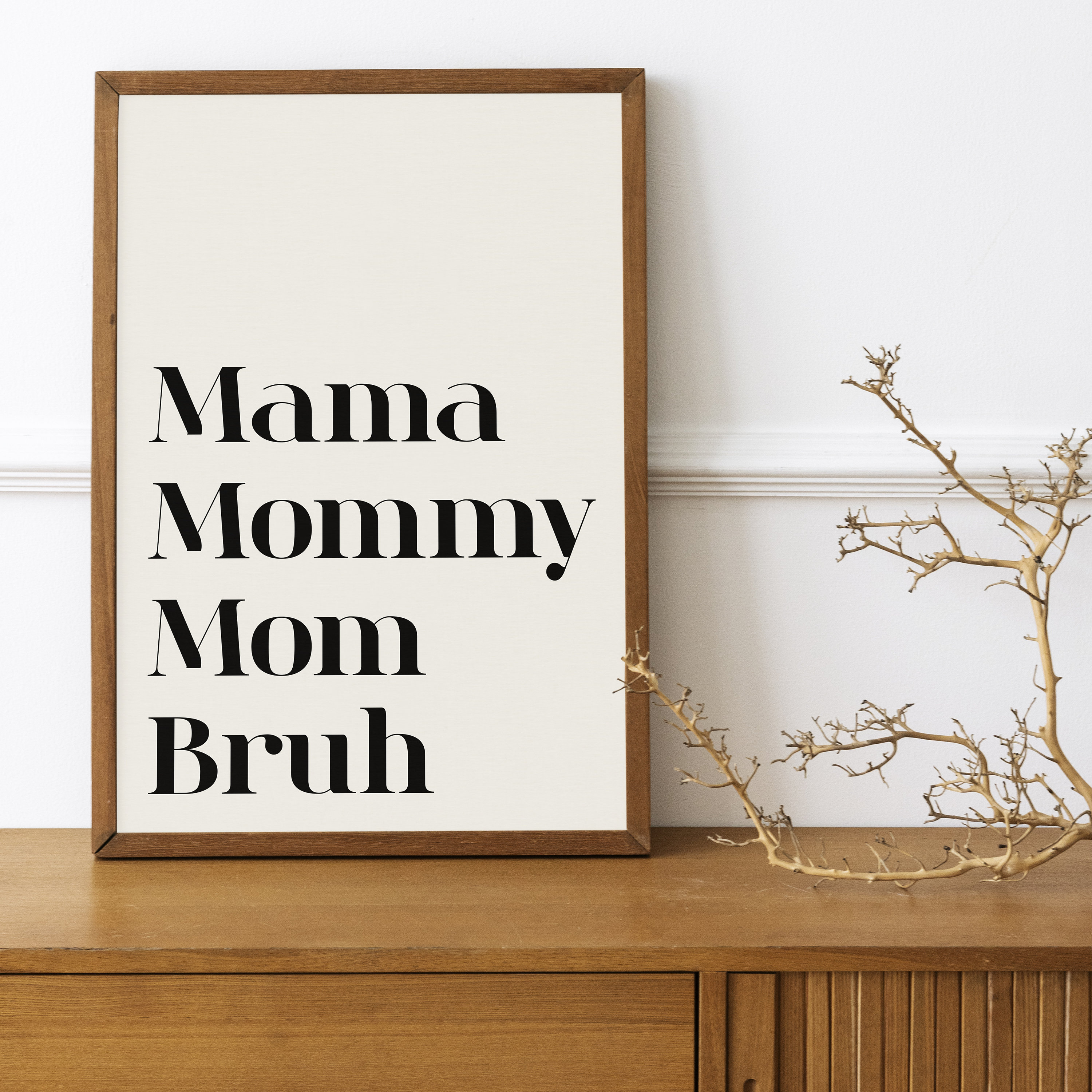 Wall Art Mama Printable Art Gifts for Mom Wall Poster Mothers Day ...