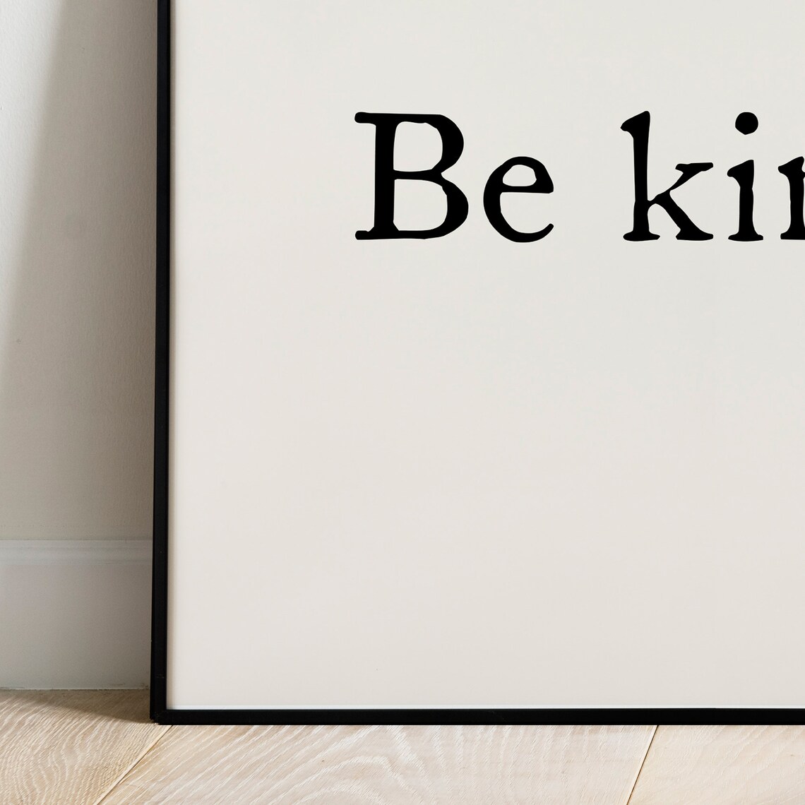 Be Kind Print, Minimalist Art Print, Vintage Wall Art, Boho Poster ...