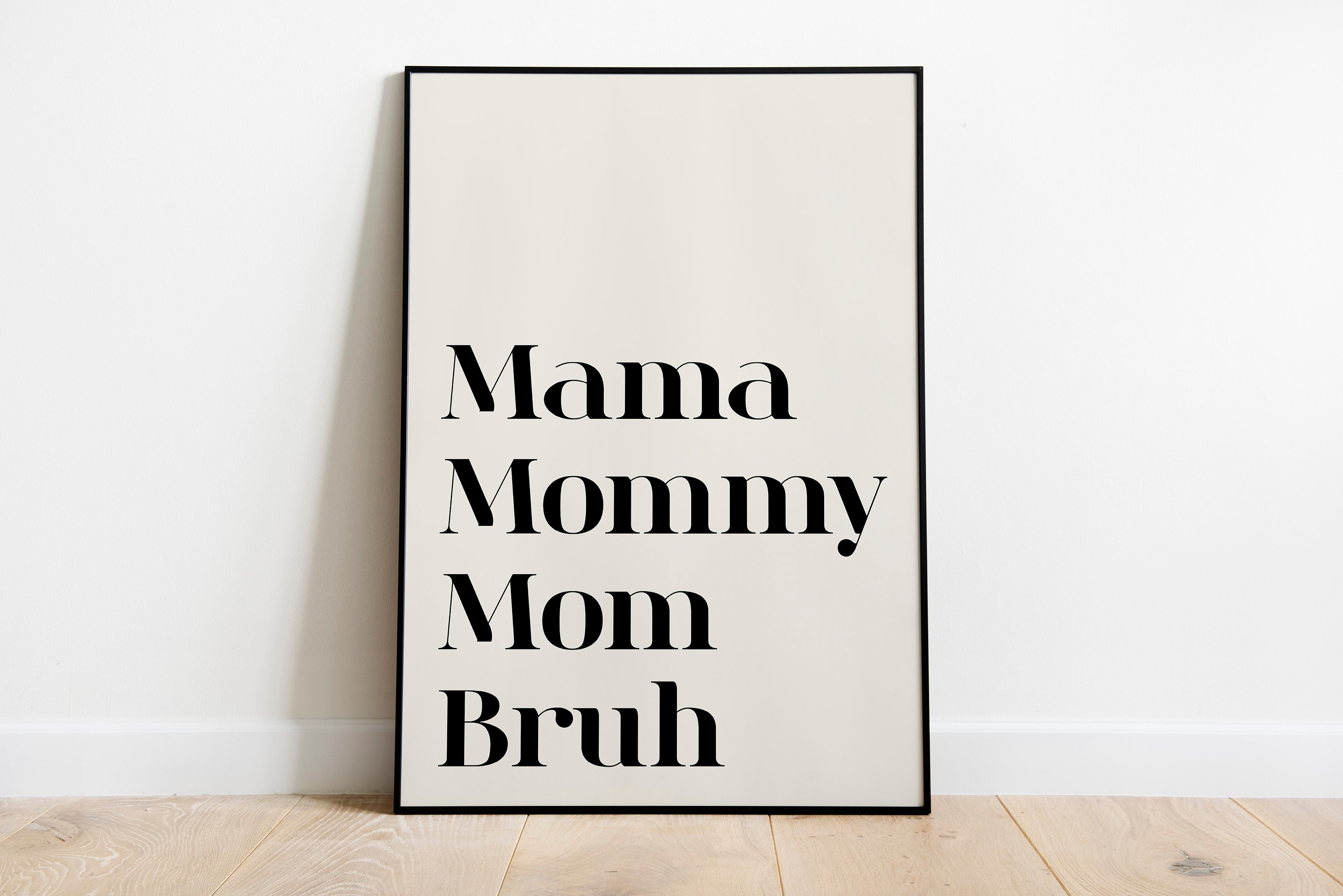 Wall Art Mama Printable Art Gifts for Mom Wall Poster Mothers Day ...