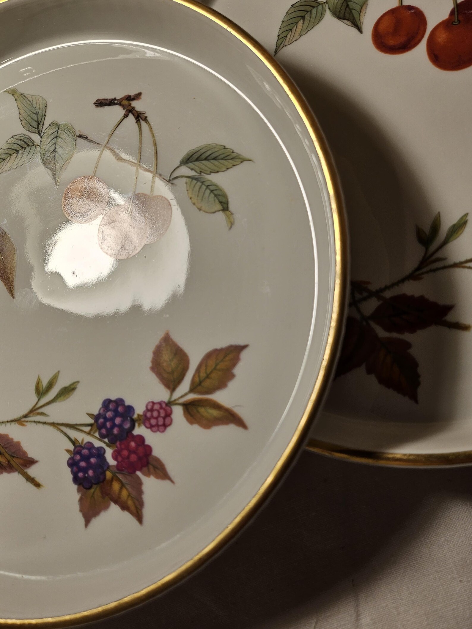 Royal Worcester evesham Gold Set of 2 7 Round Flan Pans - Etsy