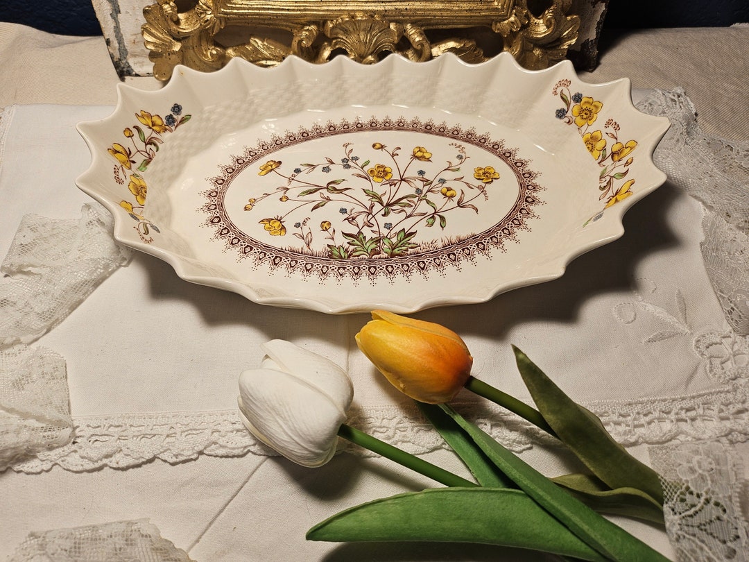 Antique Copeland Spode England buttercup 10 Jubilee Platter - Etsy