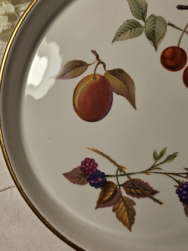 Royal Worcester evesham Gold Set of 2 7 Round Flan Pans - Etsy