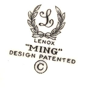 Antique Lenox ming Set of 2 Salad Plates - Etsy