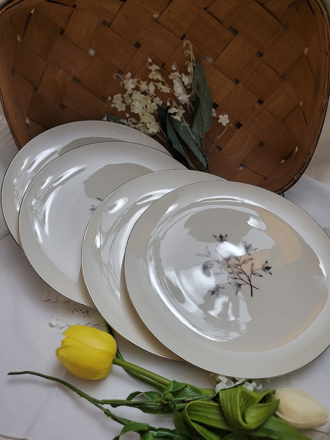Lenox princess Set of 4 Dinner Plates - Etsy