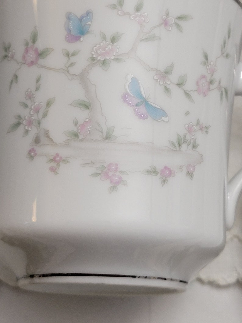 Lenox tea Garden Bouquet Collection Set of 4 Cups - Etsy