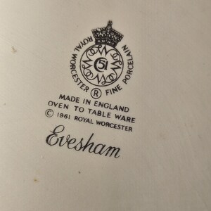 Royal Worcester evesham Gold Set of 2 7 Round Flan Pans - Etsy