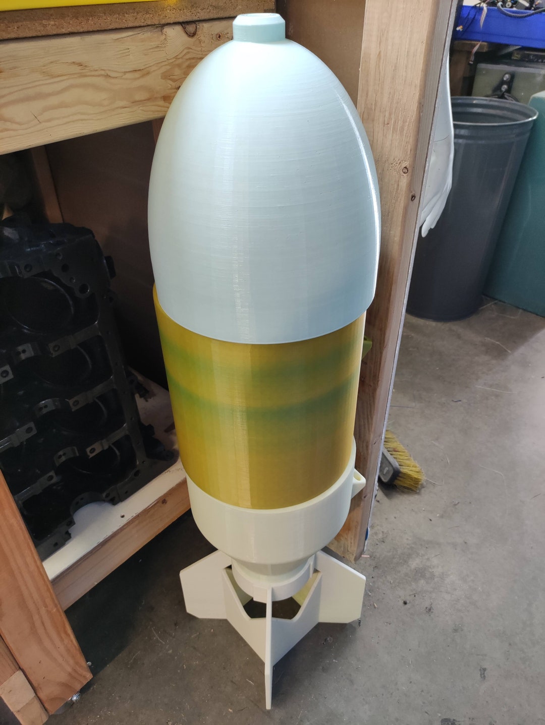 DIGITAL FILE ONLY - 3D Printed Military Inspired Army Air Force Bomb ...