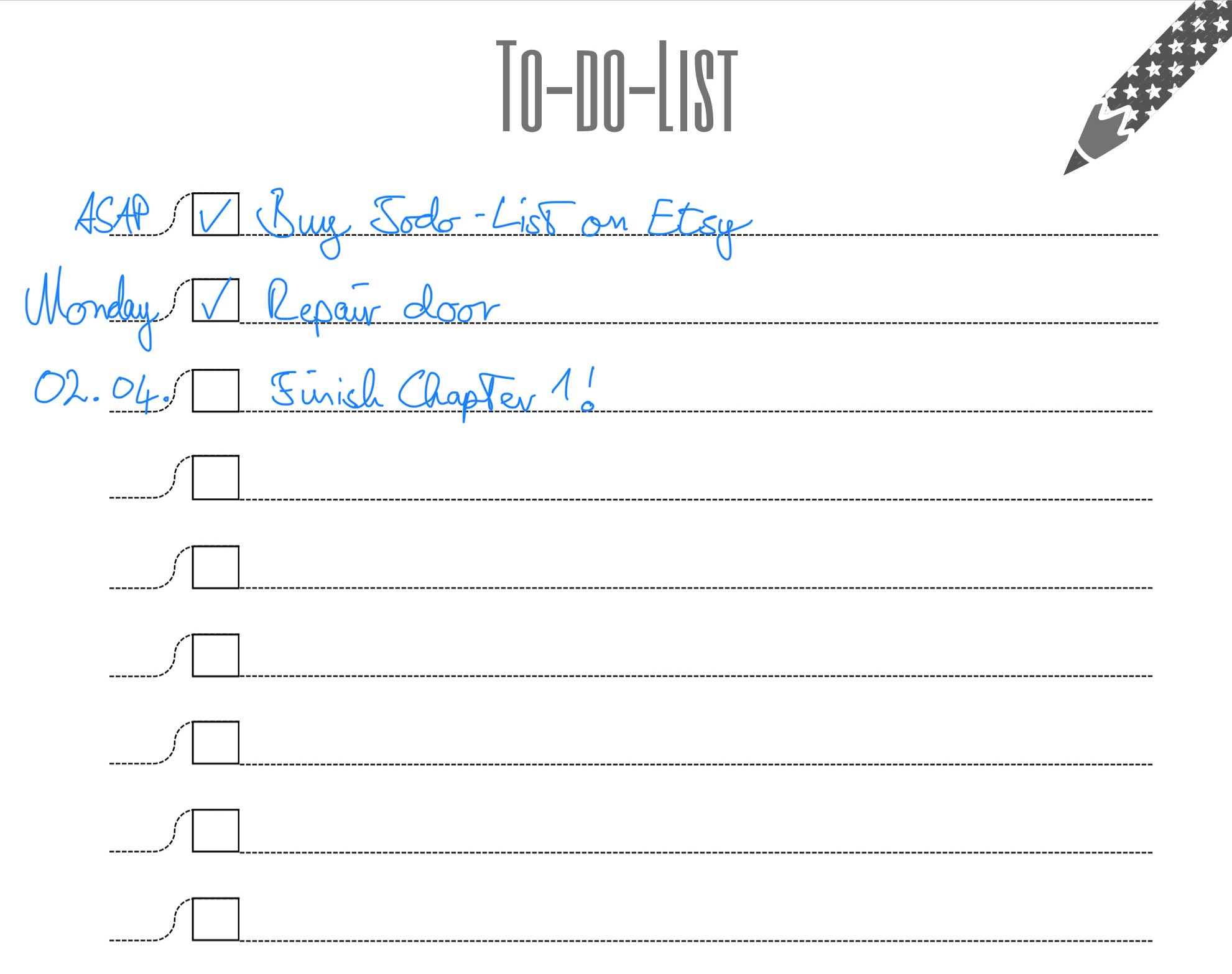 Minimal to Do List Printabe PDF, Instant Download, Productivity Planner ...