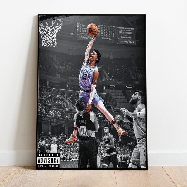 Nba Dunk Poster - Etsy
