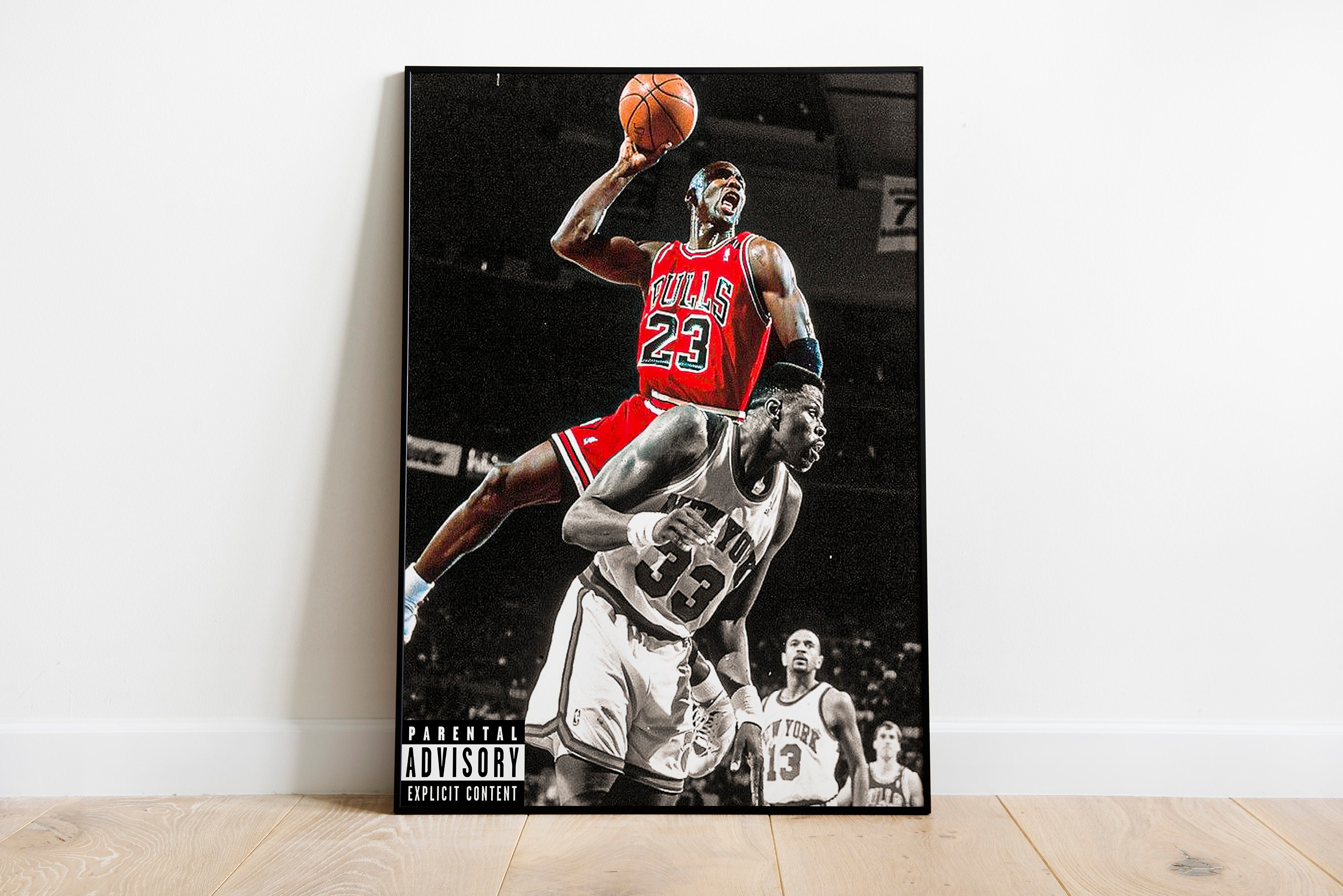 Michael Jordan Dunks On Patrick Ewing
