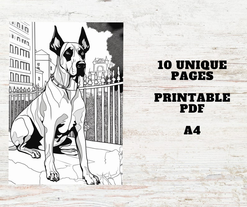 10 Doberman Dogs Coloring Pages | Printable Dog Coloring Sheets for ...