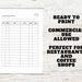 Table Reservation List Printable PDF | A4 & 8.5"x11" | Ready to Print ...