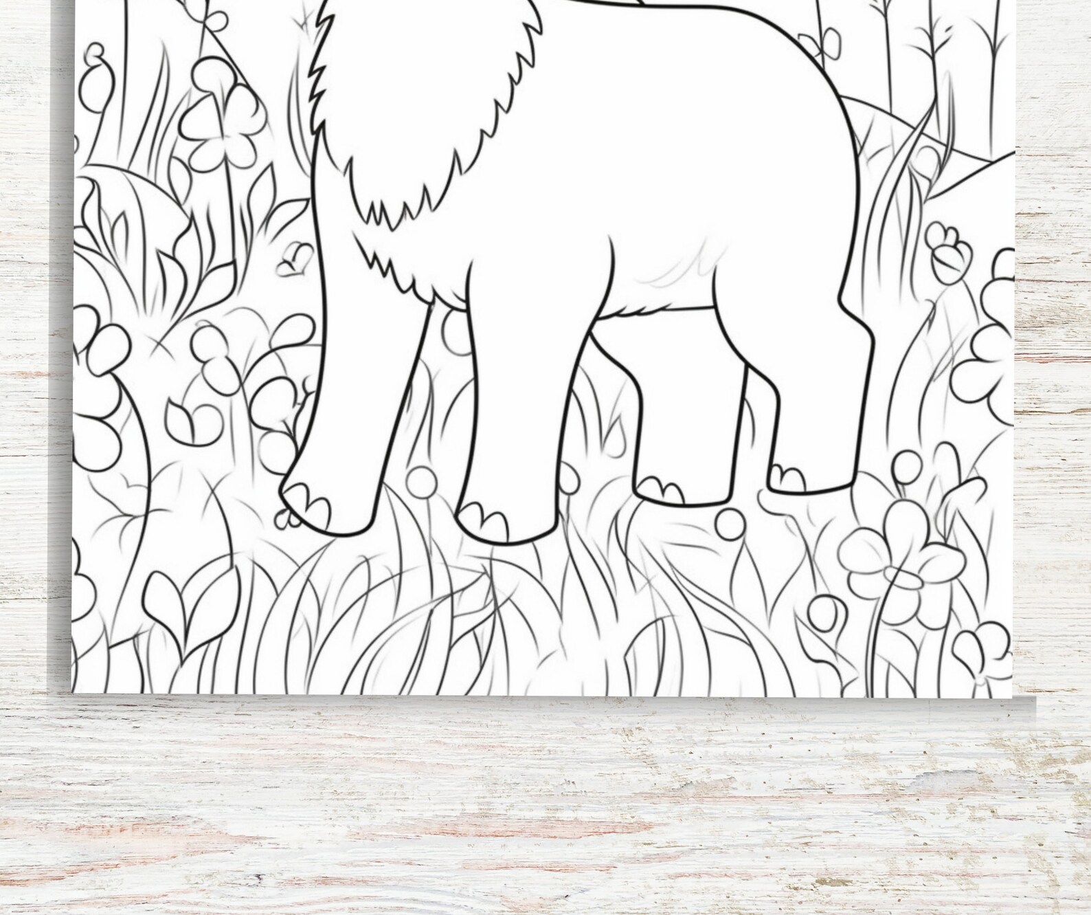 10 Lamb Coloring Pages | Printable PDF A4 | Farm Animal Coloring Sheets ...