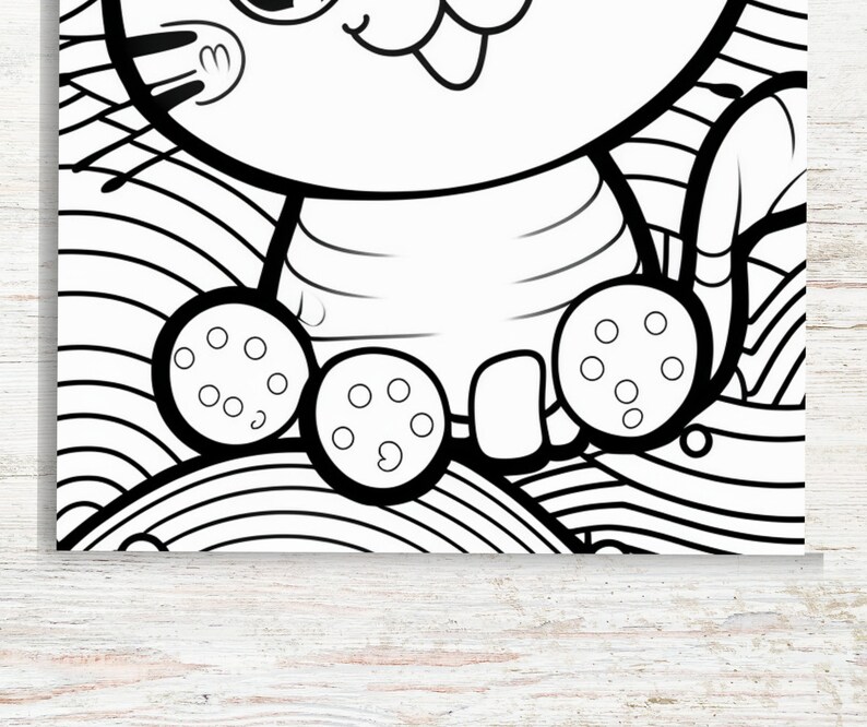 KDP Interior 50 Kawaii Animal Coloring Pages | 8.5" X 11" Printable PDF ...