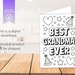 Best Grandma Ever Printable Coloring Card - Digital Download Mother's ...