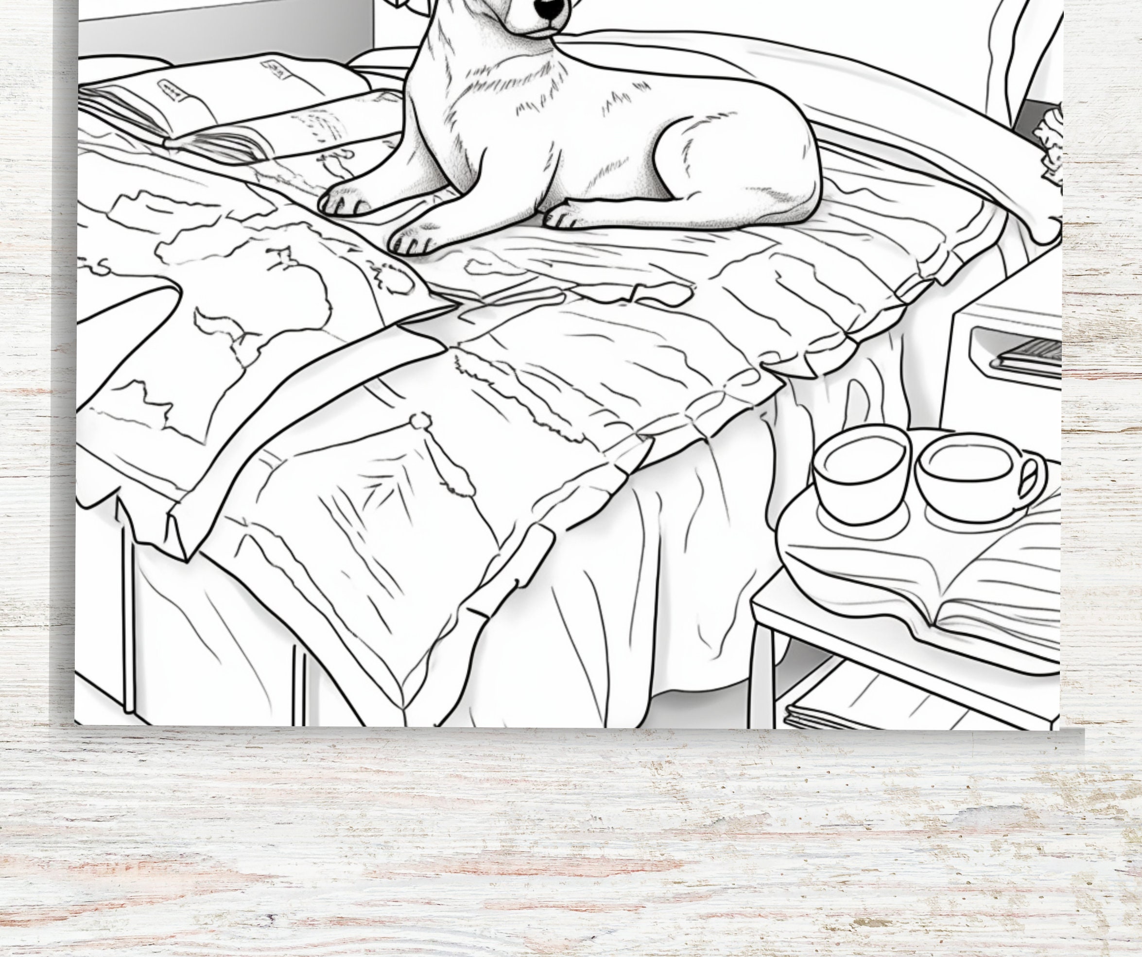 10 Jack Russell Terrier Dogs Coloring Pages | Printable Dog Coloring ...
