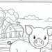 10 Cute Pig Coloring Pages | Animal Coloring Sheets for Kids & Adults ...