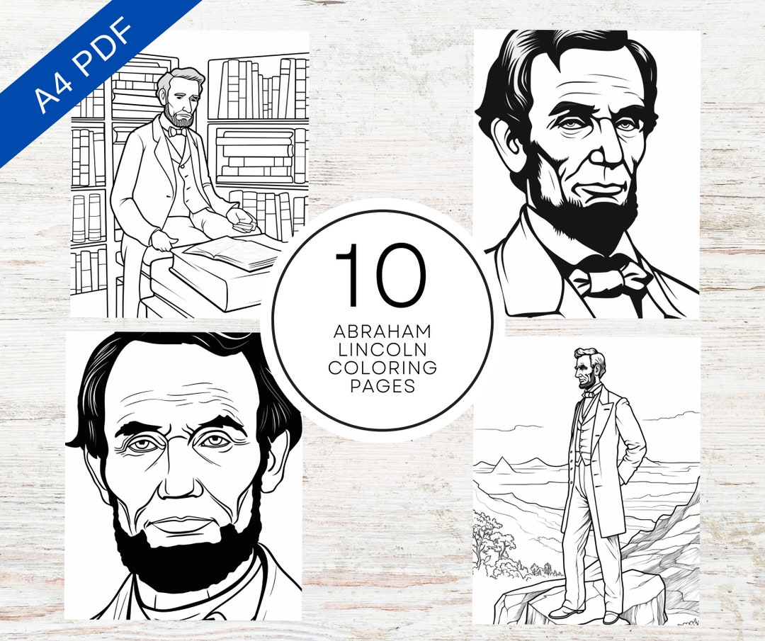 Lincoln Coloring Pages [2025]