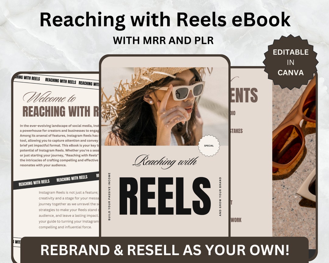 Instagram Reels Guide With Master Resell Rights, Viral Reels Ebook ...