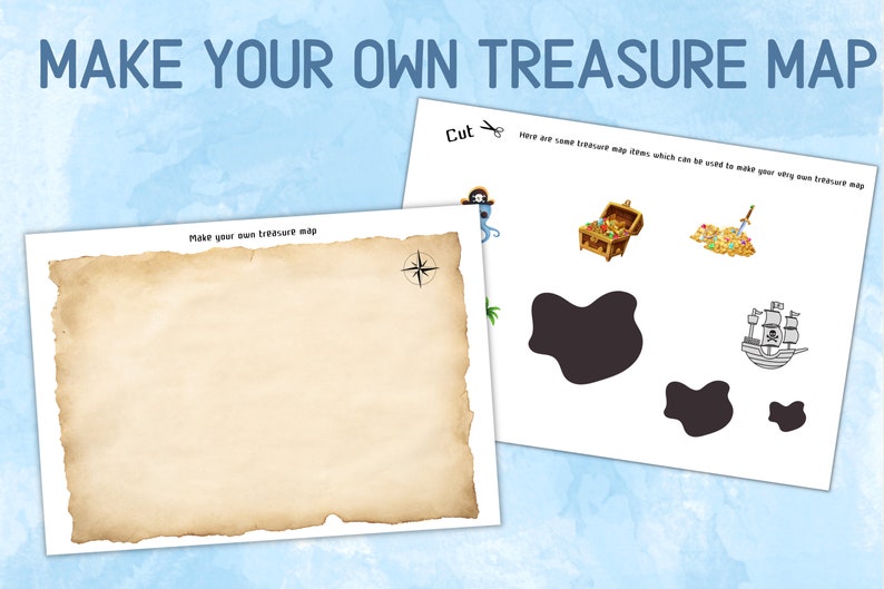 Pirate Busy Book Printable Toddler Activity Montessori Busy - Etsy