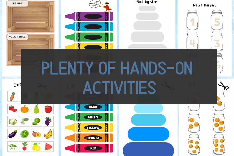 Pirate Busy Book Printable Toddler Activity Montessori Busy - Etsy