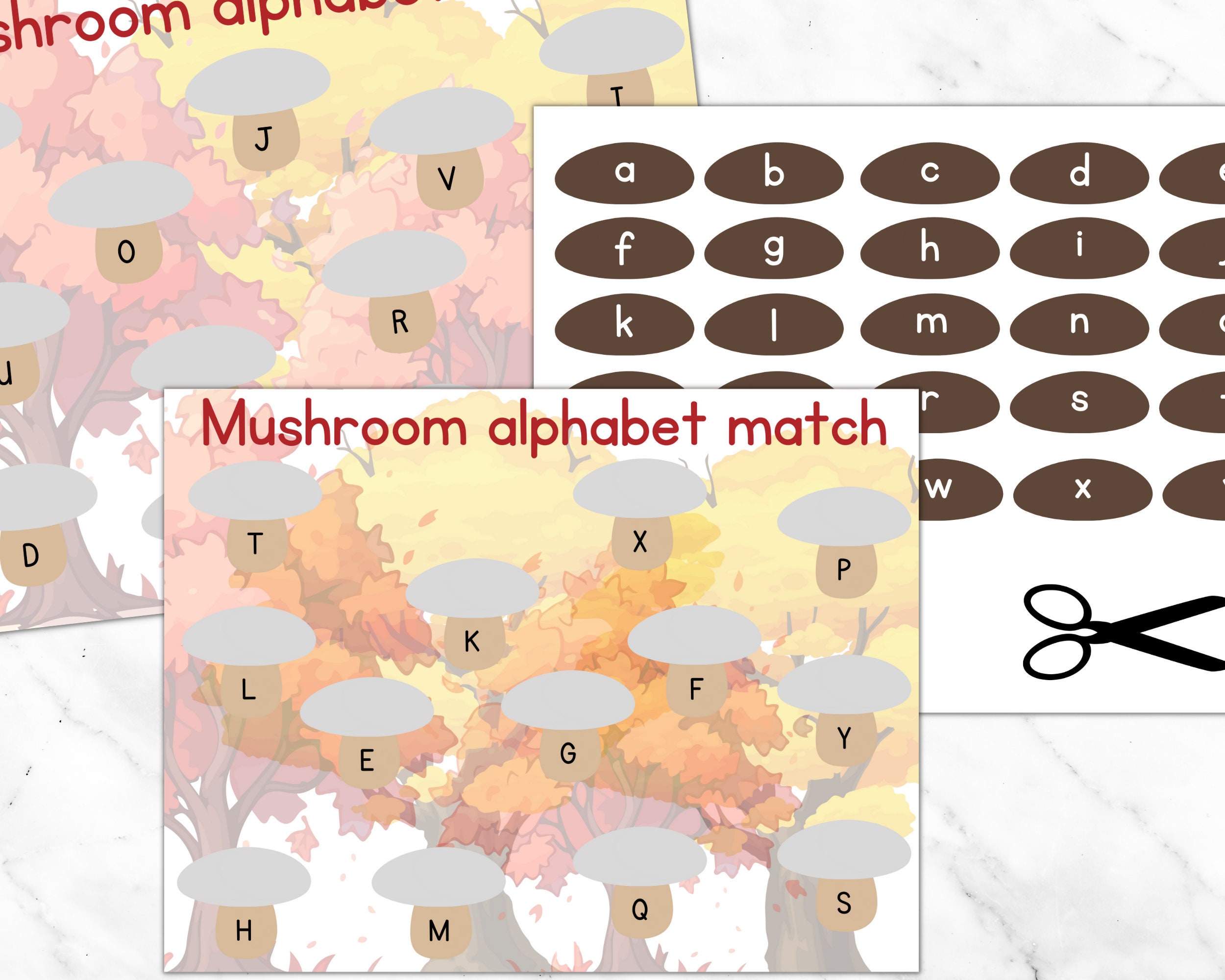 Printable Fall Busy Book, Autumn Preschool Learning Binder, Toddler ...