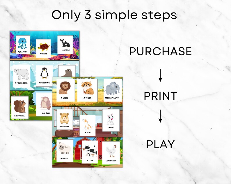 Animal Habitats Sorting Worksheet, Preschool Animal Habitat Matching ...