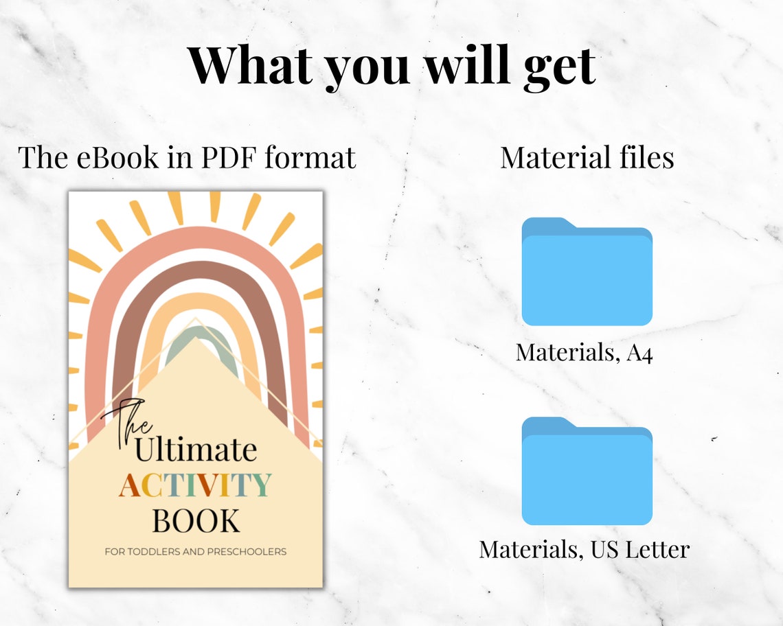 STEM Activity Book for Kids, Montessori Ebook, Simple Activities for ...