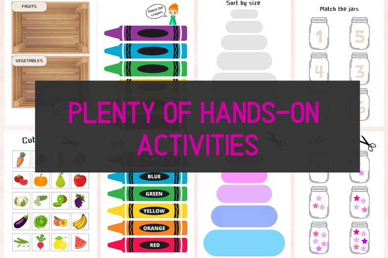 Printable Princess Busy Book for Toddlers, Preschool Binder, Homeschool ...