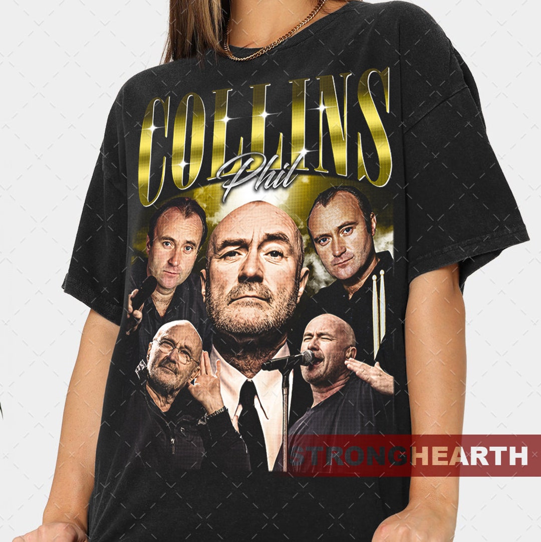 Phil Collins Vintage T-shirt Collection - Music - Gift for Her - Etsy