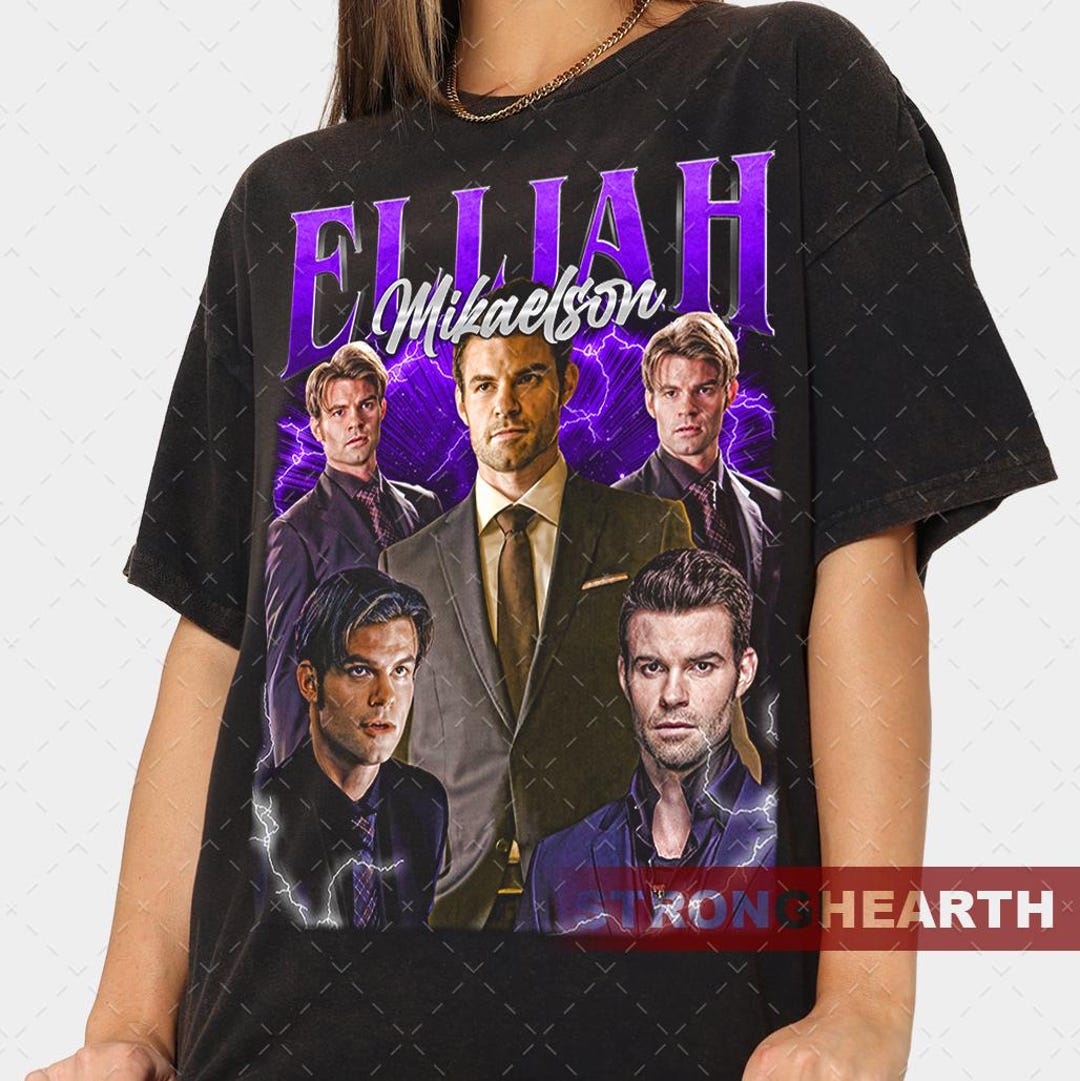 Elijah Mikaelson Vintage T-shirt Limited Collection - TV Show Homage T ...
