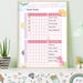 Printable Daily Routine Chart for Kids Digital Routine Chart Star Chart ...